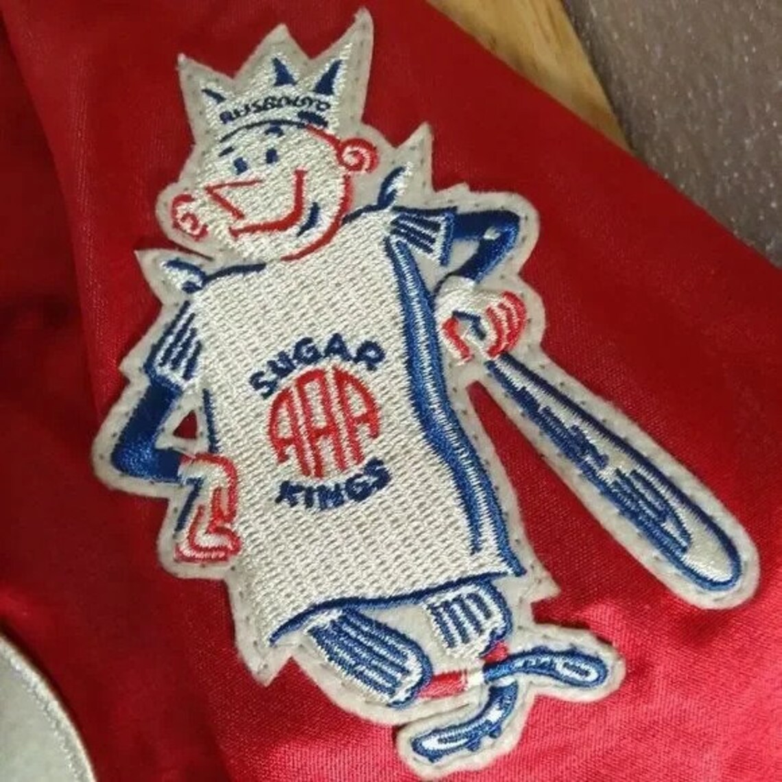 Deadstock Vintage Ebbets Field Flannels Havana Sugar Kings Satin Jacket ...