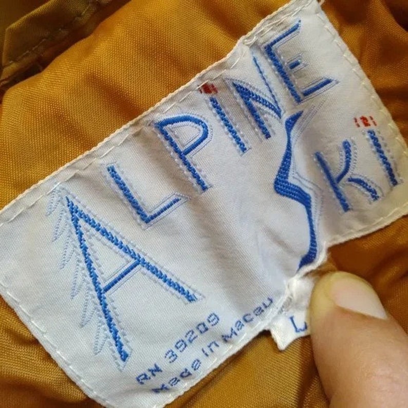 Vintage 70s Alpine Ski Color Block Ski Jacket - Etsy