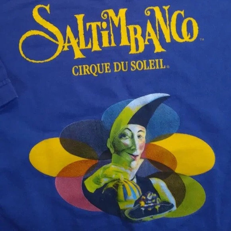 Vintage Cirque Du Soleil Saltimbanco T-shirt - Etsy