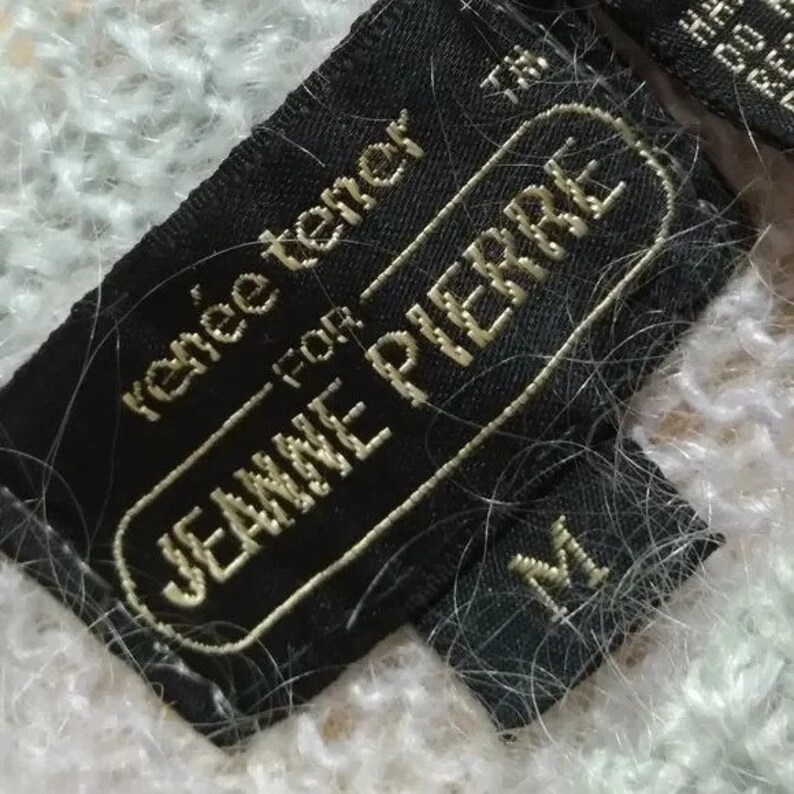 Vintage Renee Tener for Jeanne Pierre Color Block Pastel Mohair Wool ...