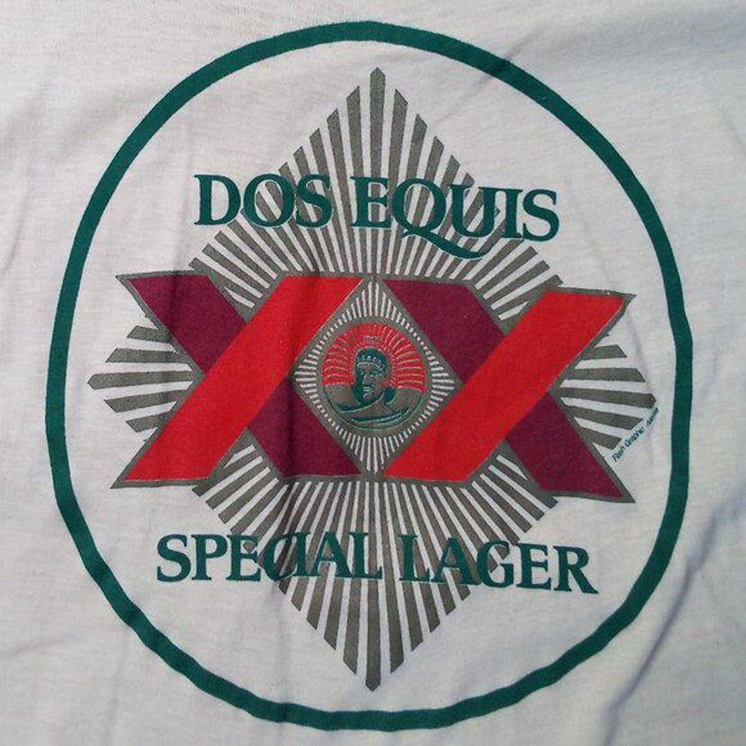 Deadstock Vintage 80s Dos Equis Special Lager Beer T-shirt - Etsy