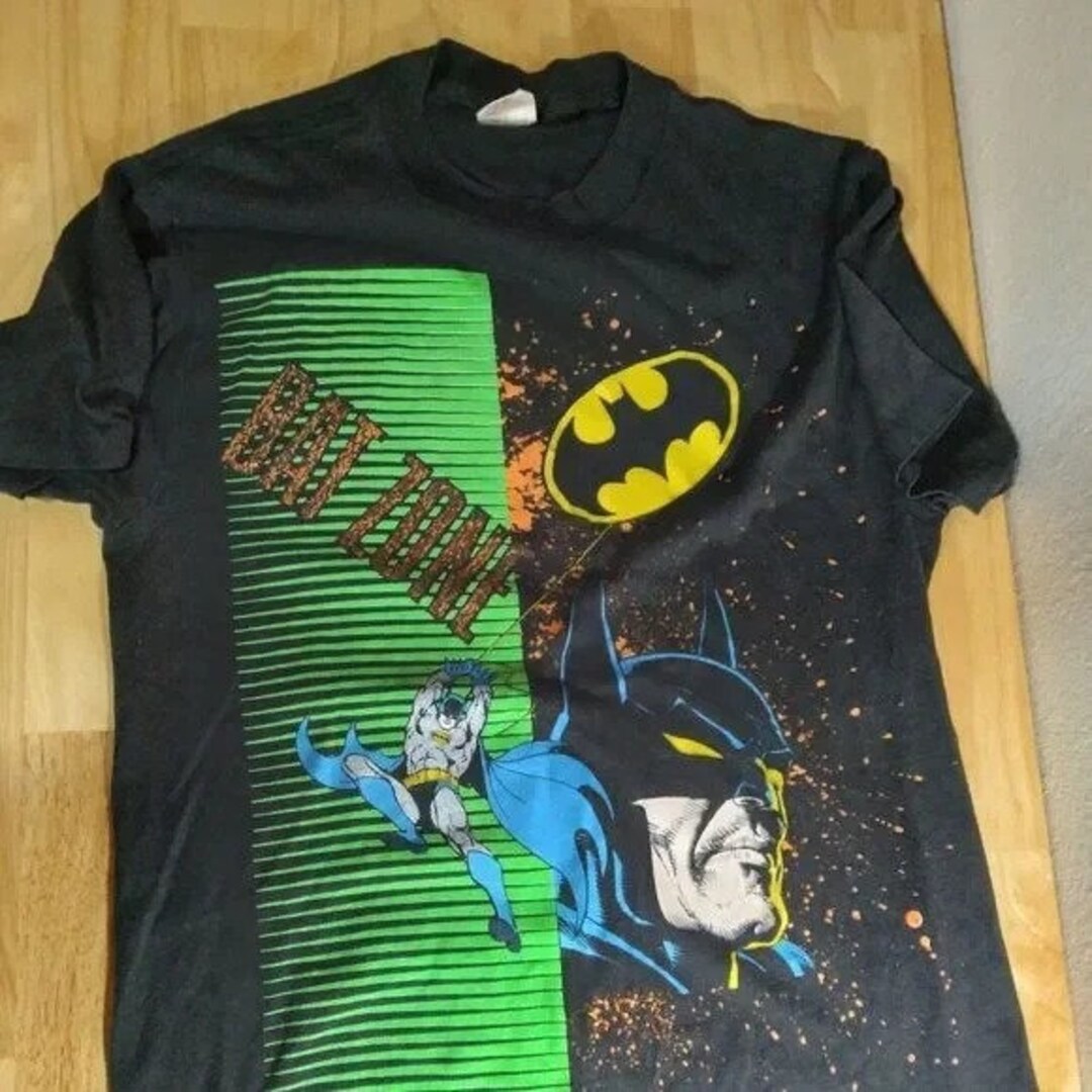 Vintage 80s Batman Bat Zone DC Comics T-shirt - Etsy