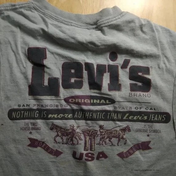 vintage levis horse logo - Gem