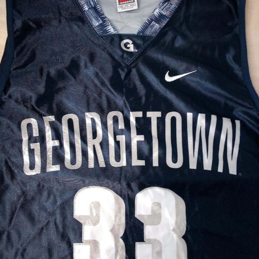 Vintage Nike Team Georgetown University Patrick Ewing Jersey - Etsy