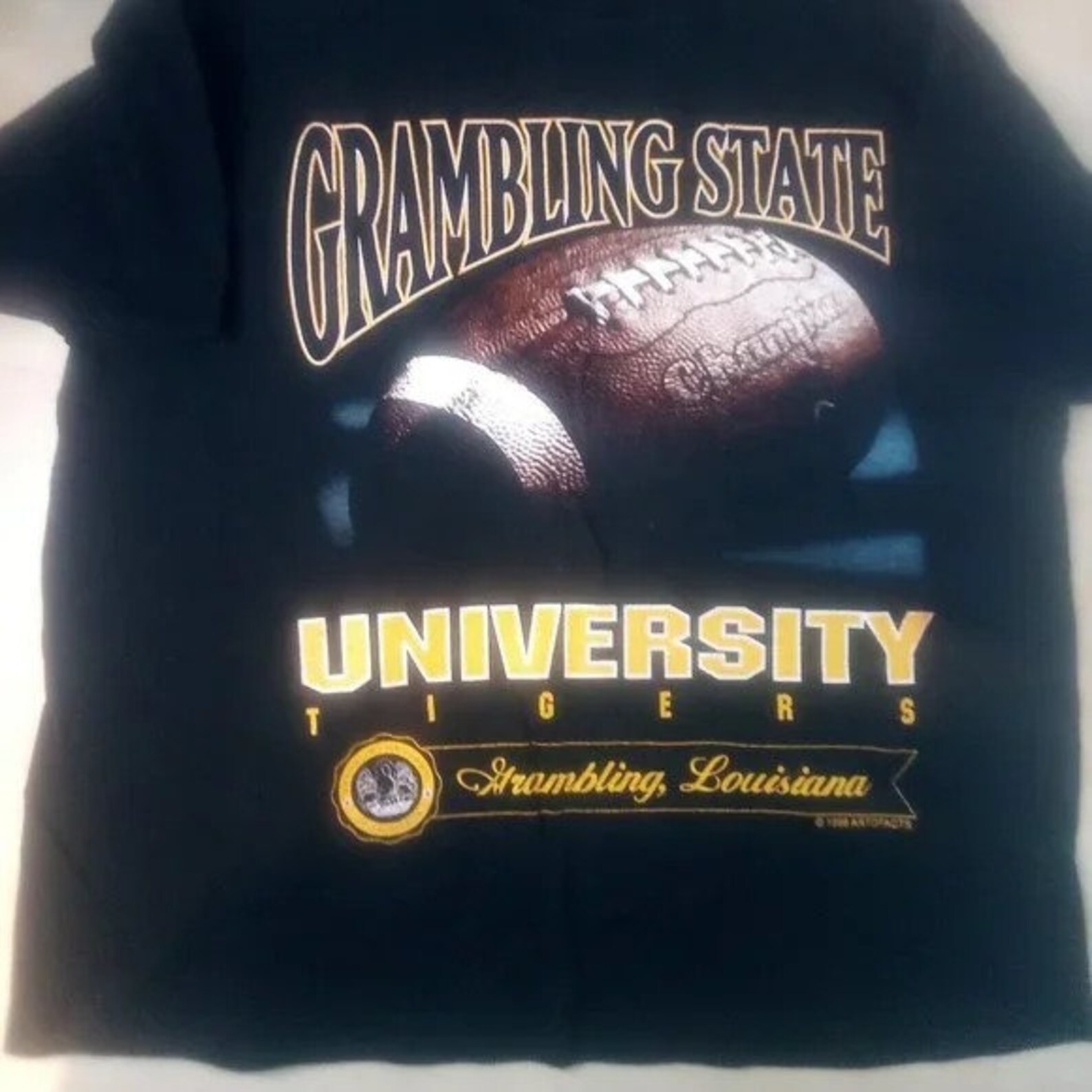 Vintage Grambling State University Tigers Football T-shirt - Etsy