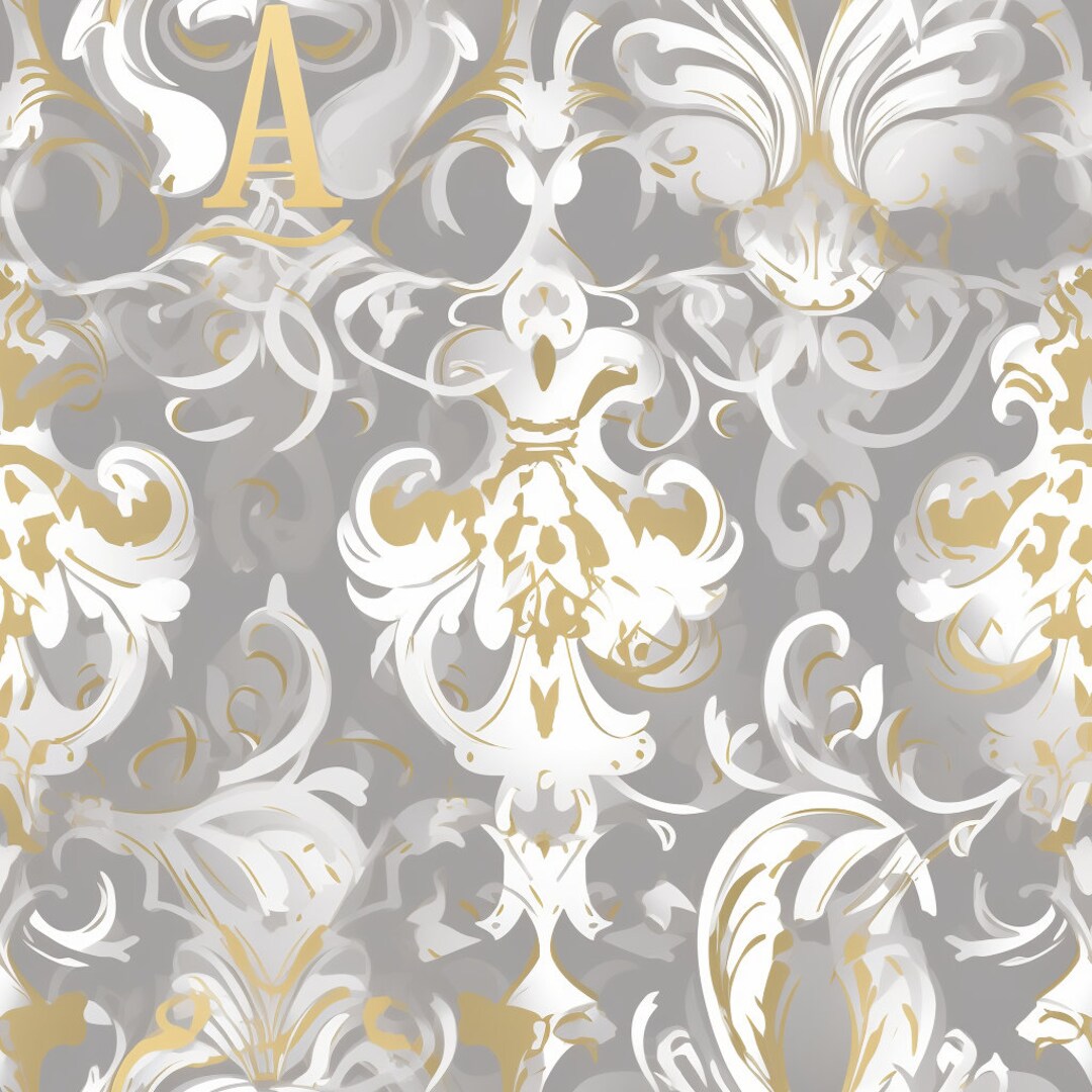 Elegant Wallpaper Pattern Png Jpeg Sublimate Download - Etsy