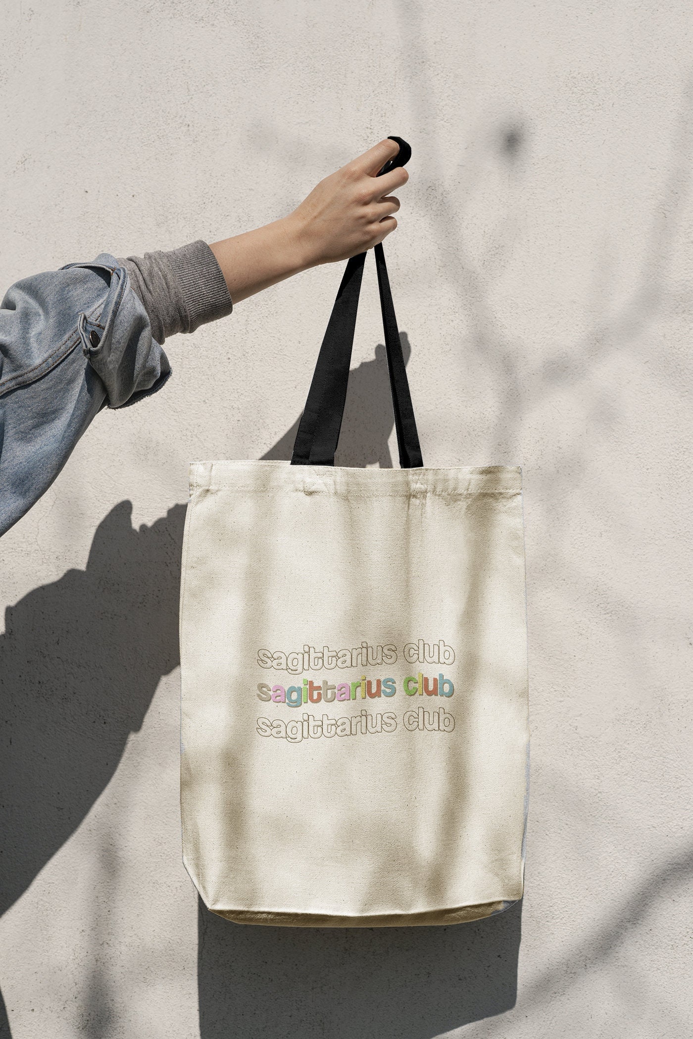 Sagittarius Zodiac Sign Tote Bag, Zodiac Sign Bag, Astrology Tote Bag ...