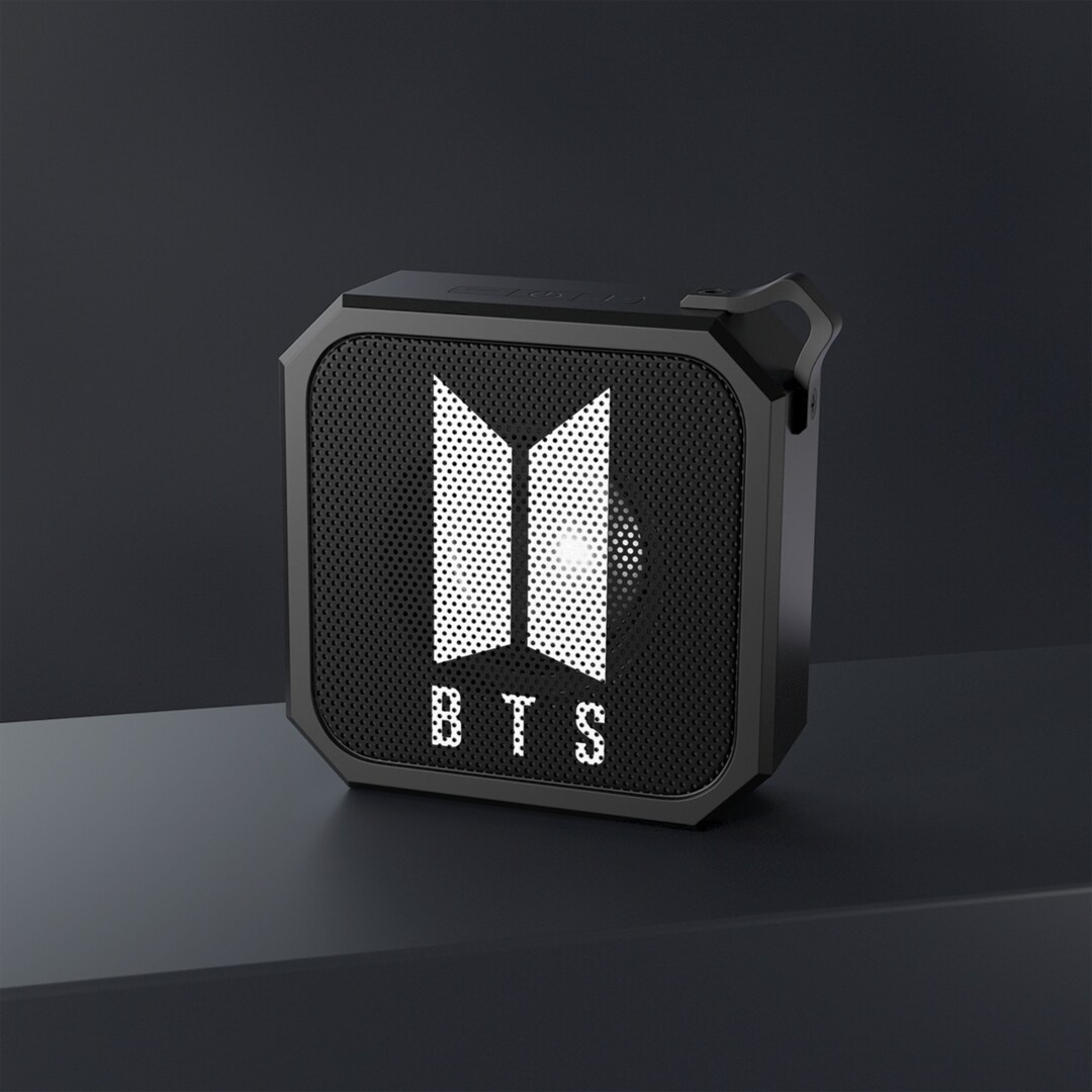 BTS Logo Blackwater Indoor & Outdoor Bluetooth Speaker BTS Music BTS ...