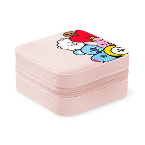 BTS BT21 Jewelry Box BTS Accessories Bts Jewelry Bts Travel Jewelry Box ...