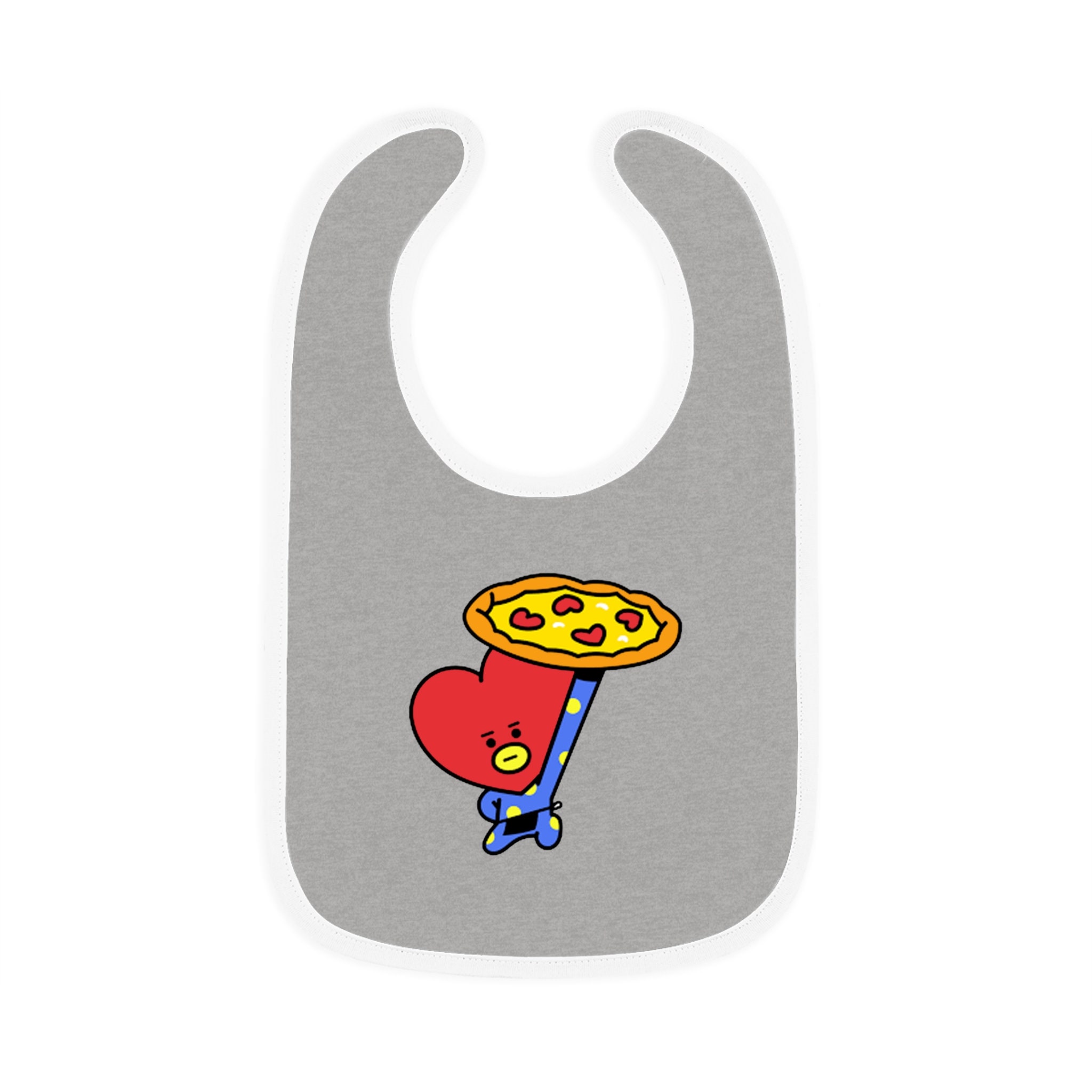 BTS BT21 Baby Bib V Has Pizza Future BTS Army Baby Great - Etsy