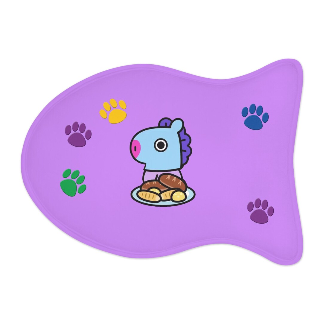 BTS BT21 - Pet Feeding Mats - BT21 Koya - BTS Pet Accessories - BTS Pet ...