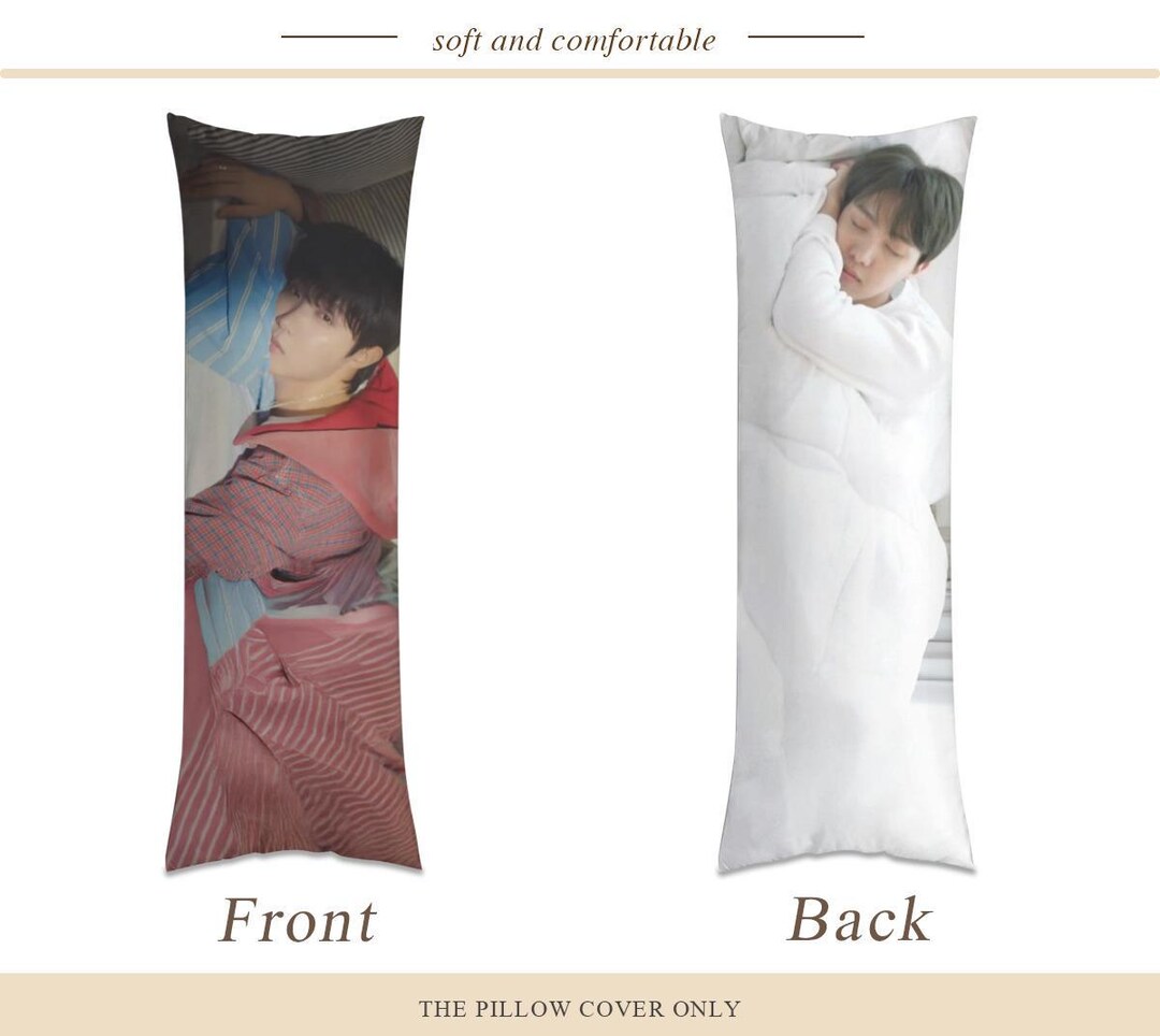 BTS Jhope Sleeping Doublesided Full Body Microfiber Pillow Case - 2 ...