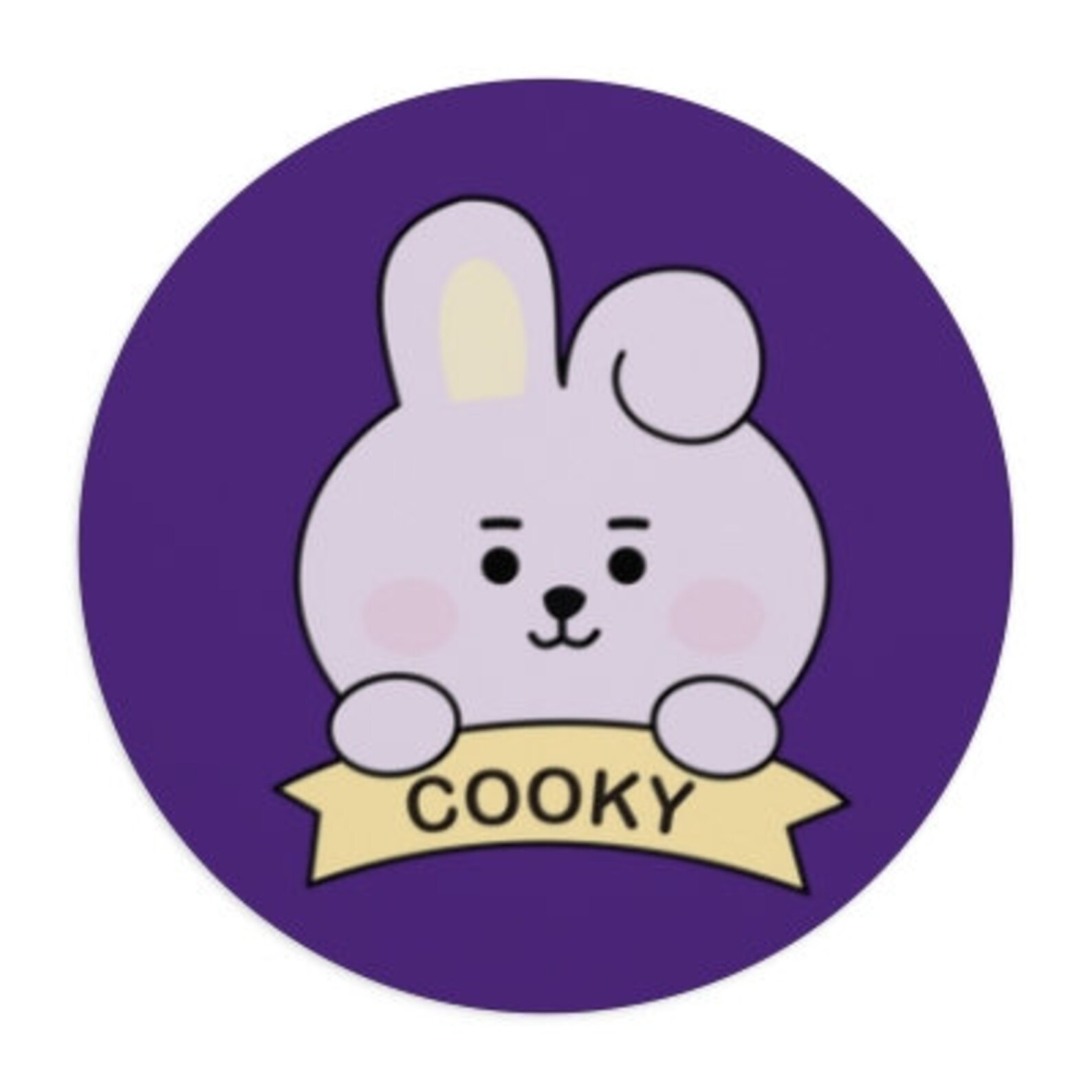 BTS & BT21 Inspired Fan Art Mouse Pads Koya Mang RJ - Etsy