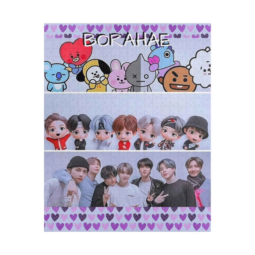 BTS BT21 3 Levels of BTS - Jigsaw Puzzle - Great Army Gift! BTS Puzzle ...
