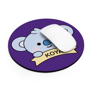 BTS & BT21 Koya Mouse Pad Perfect BTS Army Gift Rm / Namjoon - Etsy