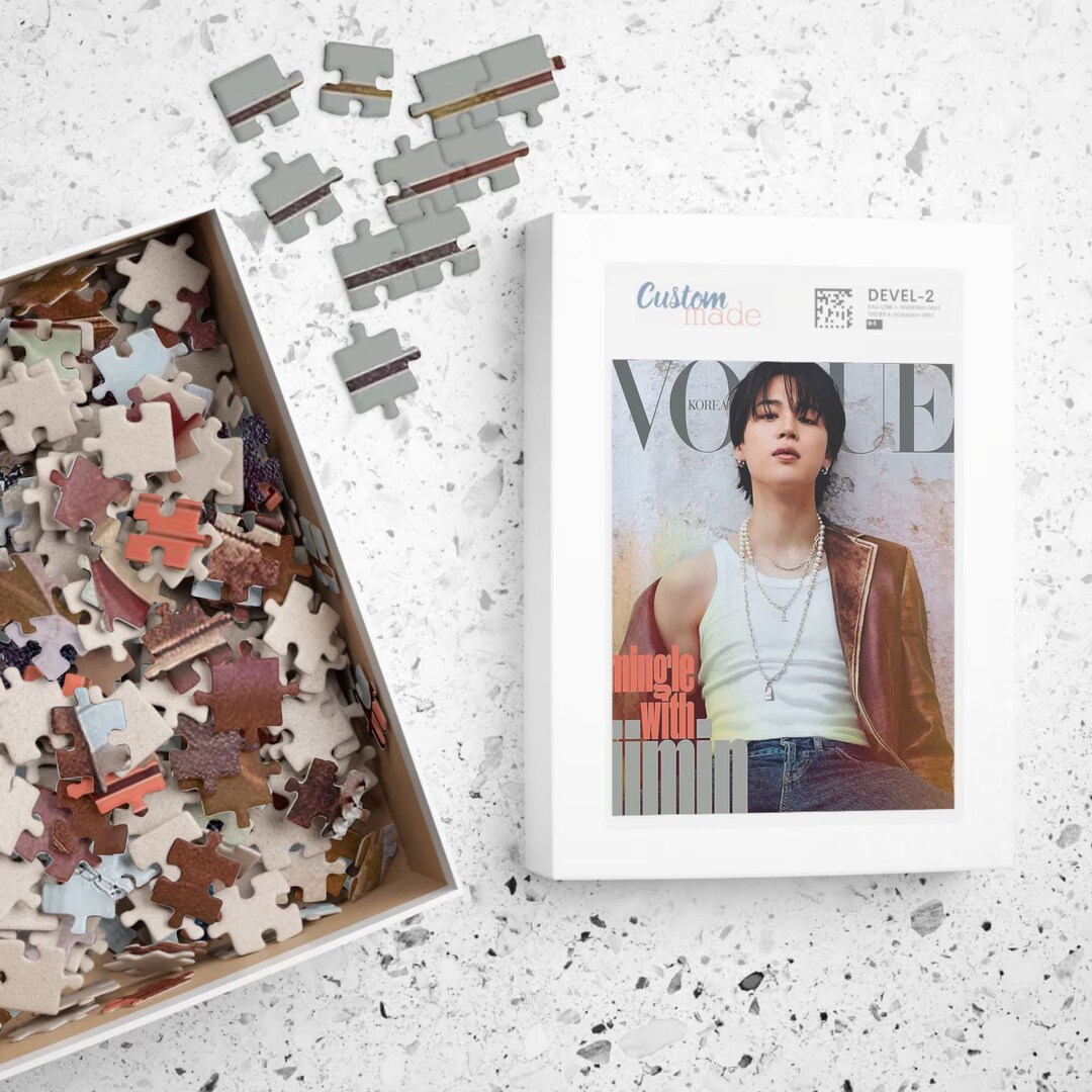 BTS Jimin Vogue Cover Jigsaw Puzzle 110, 252, 500 or 1014 Pcs Bt21 ...