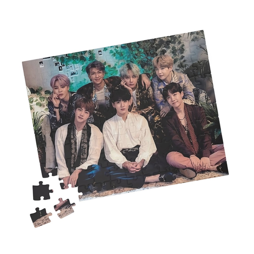 BTS OT7 Jigsaw Puzzle Available in 4 Sizes Bt21 Puzzle, Bts Puzzle, Bts ...
