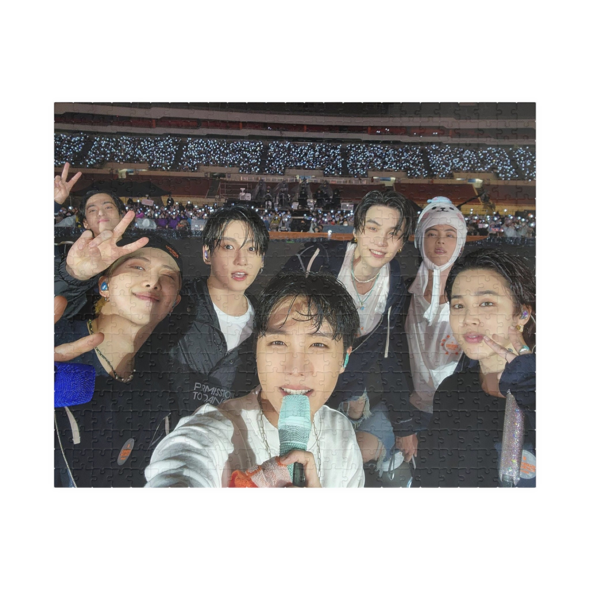 BTS Concert Jigsaw Puzzle 4 Sizes Bt21 Puzzle, Bts Puzzle, Bts Jigsaw ...