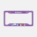 BTS Bt21 Army Vanity Plate - BTS License Plate Frame - Army Bangtan Car ...