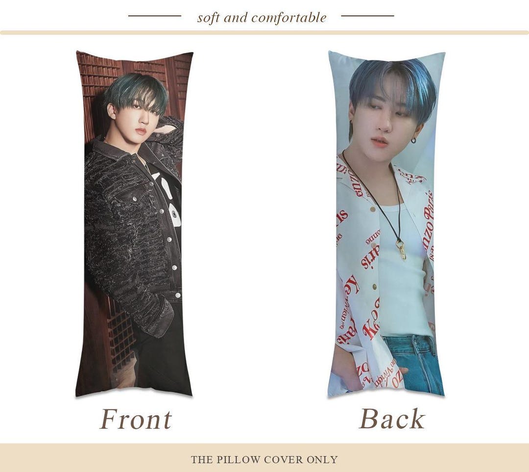 Stray Kids Changbin Full Body Pillow Case - Double Sided Pillowcase ...