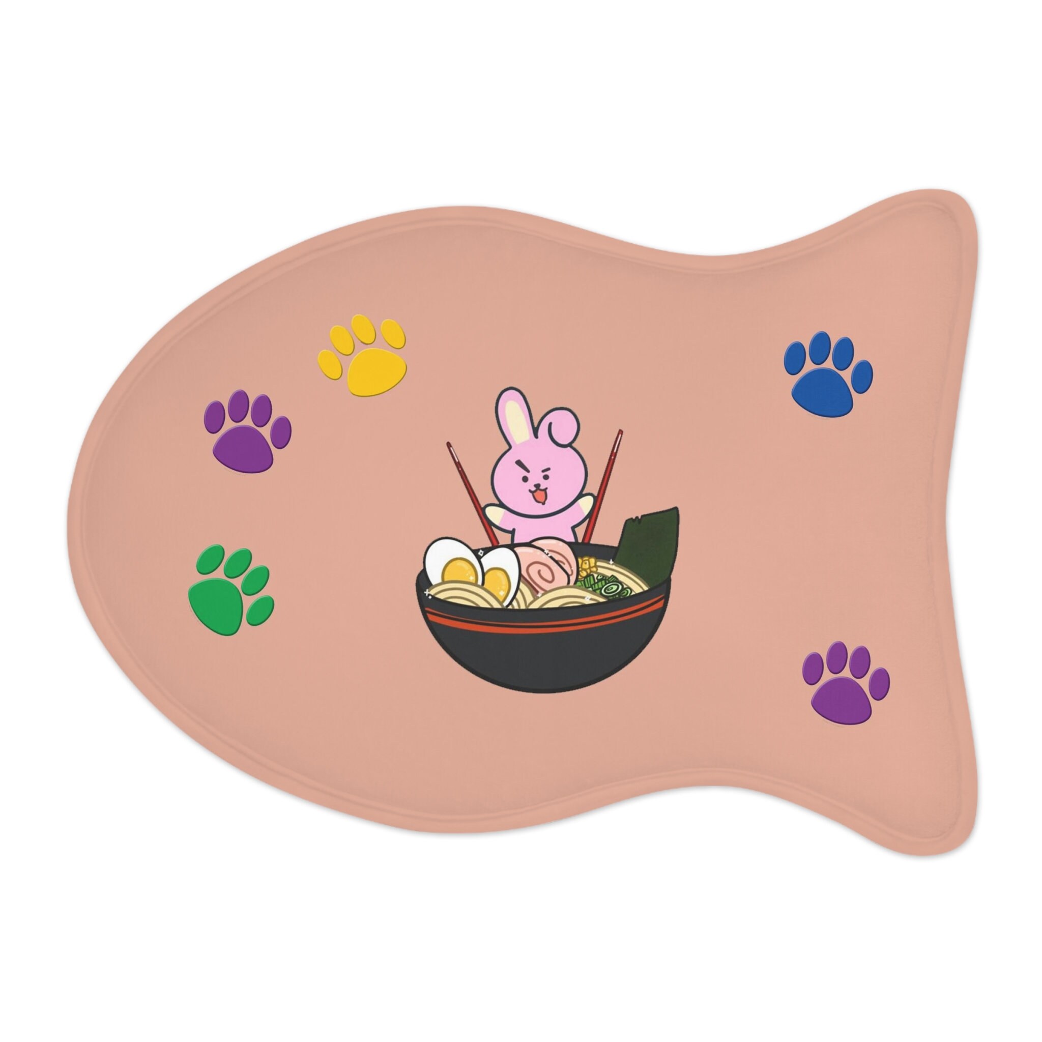 BTS BT21 Pet Feeding Mats BT21 Koya BTS Pet Accessories - Etsy