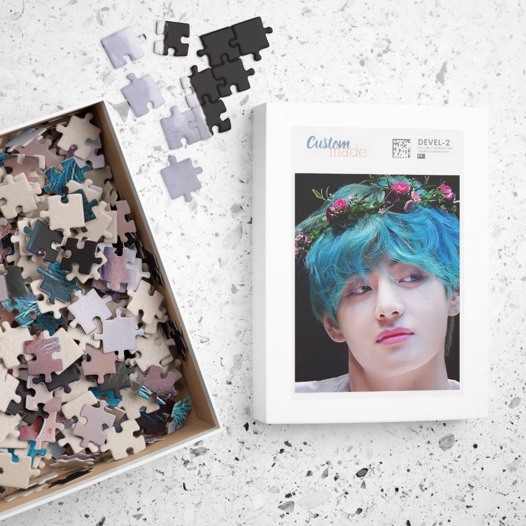 BTS V Kim Tae-hyung Jigsaw Puzzle 110, 252, 500 or 1014 Pcs Bt21 Puzzle ...