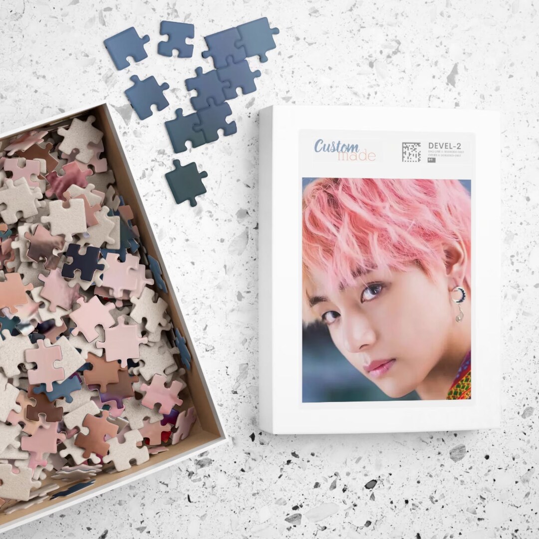 BTS V Kim Tae-hyung Jigsaw Puzzle 110, 252, 500 or 1014 Pcs Bt21 Puzzle ...