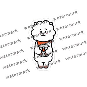 BTS BT21 Car Decals - Die-cut Outdoor Stickers - Great for Cars ...