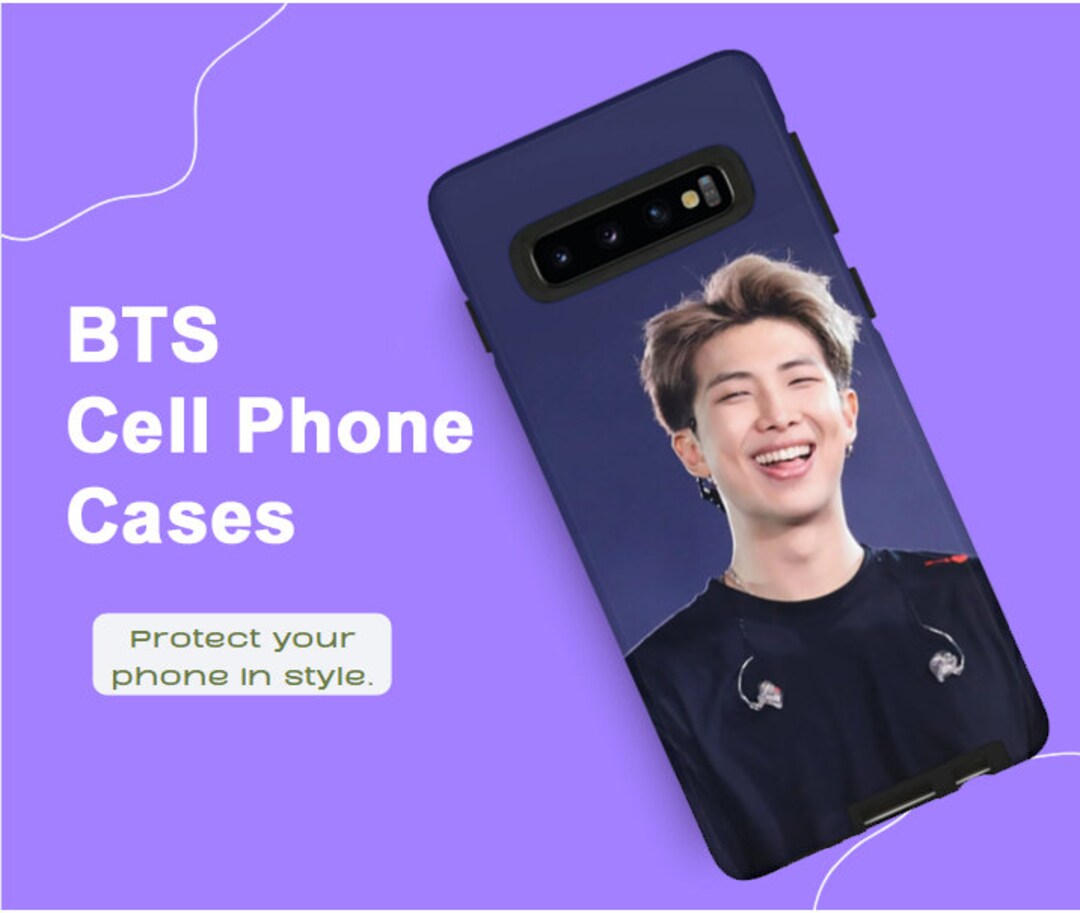 BTS BT21 Cell Phone Cases - RM - BTS Cell Phone Covers - Samsung Galaxy ...