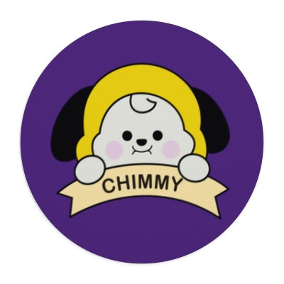 BTS & BT21 Inspired Fan Art Mouse Pads Koya Mang RJ - Etsy