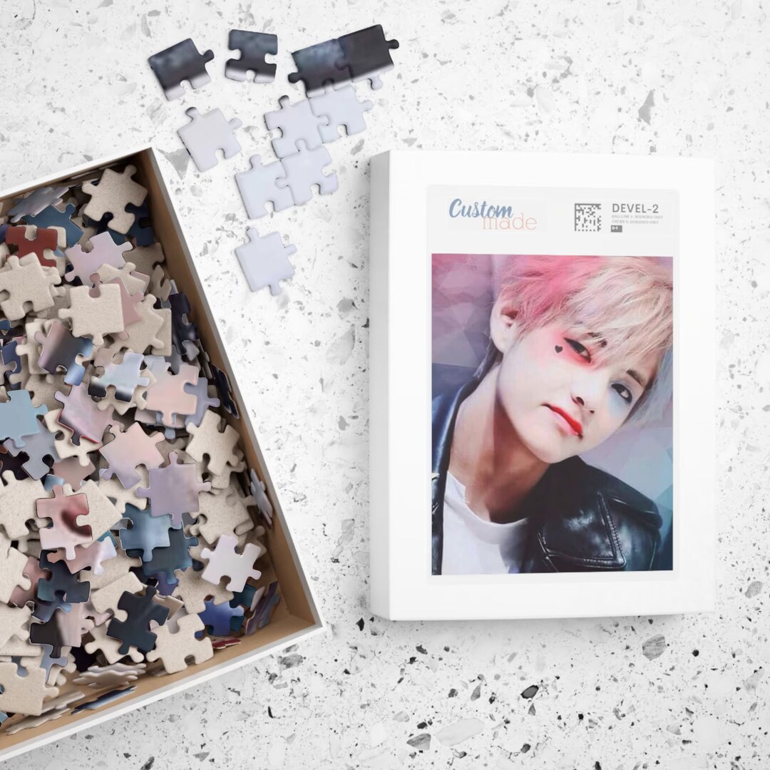 BTS V Kim Tae-hyung Jigsaw Puzzle - 110, 252, 500 or 1014 Pcs - Bt21 ...