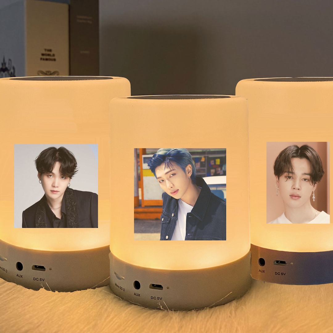 BTS BT21 Bluetooth Portable Speaker and Lamp LED Light - BTS BT21 Rm ...