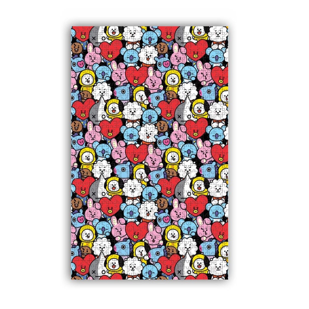 BTS BT21 Jigsaw Puzzle - 300, 500 or 1000 Pcs - Bt21 Puzzle, Bts Puzzle ...