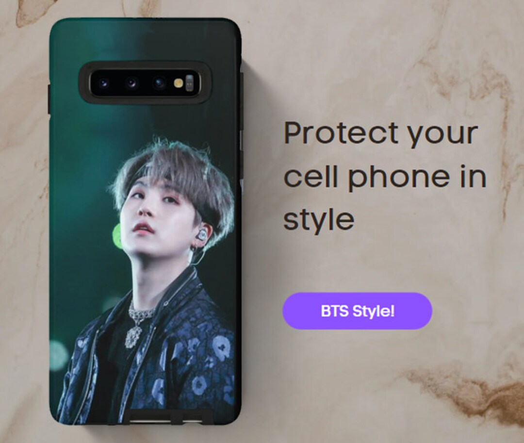 BTS BT21 Cell Phone Cases - Suga - BTS Cell Phone Covers - Samsung ...