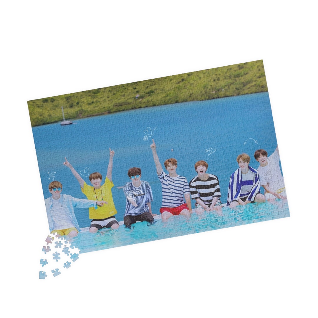 BTS OT7 on Vacation Celebration Jigsaw Puzzle - 1014 Pieces - Bt21 ...