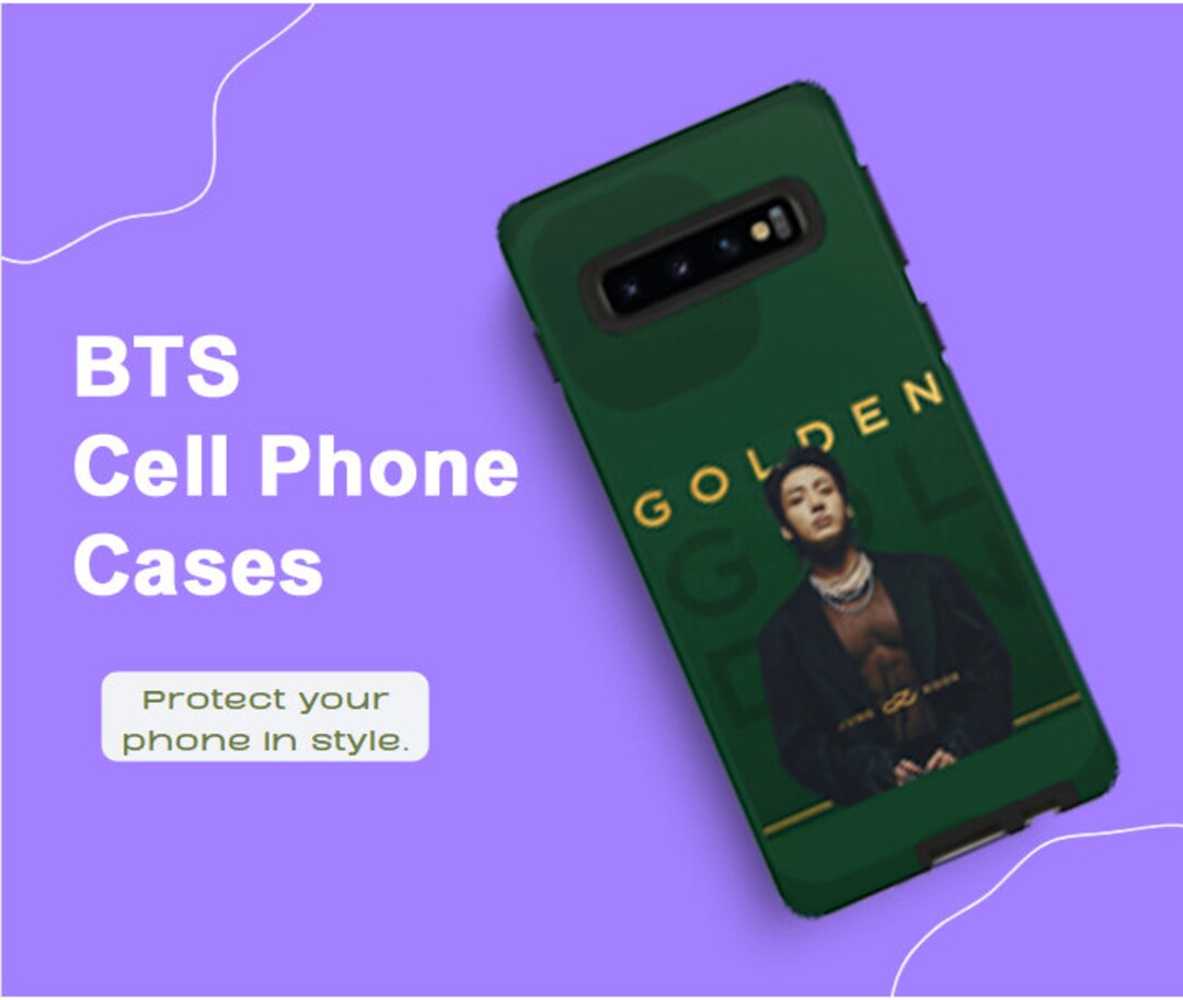 BTS BT21 Cell Phone Cases - JK Golden - BTS Cell Phone Covers - Samsung ...