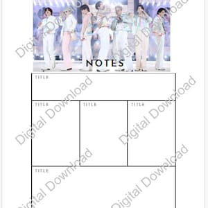 BTS 2024 Planner - BTS Digital 2024 Journal - 53 Printable Pages! Daily ...