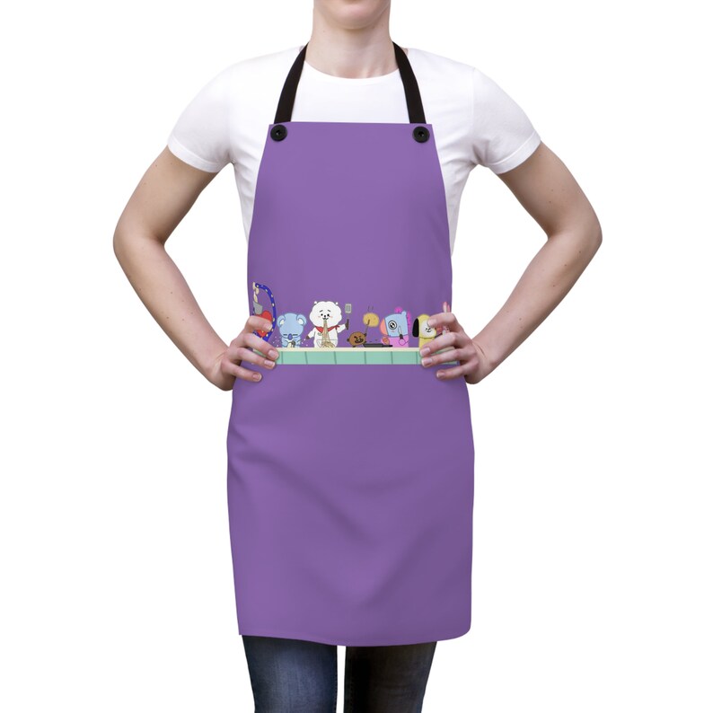 BTS Cooking in the Kitchen Apron Great for the BTS Fan / - Etsy