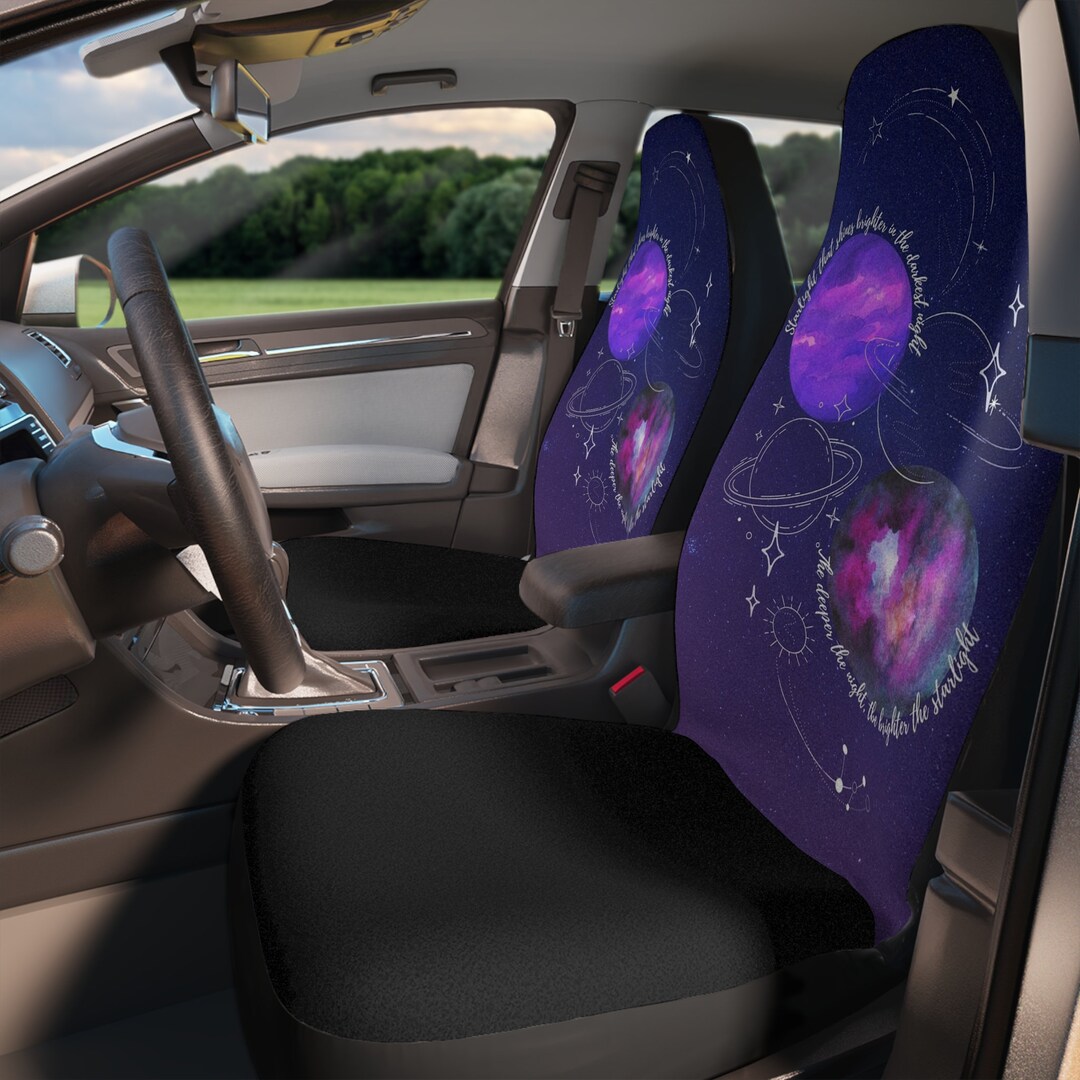 BTS Mikrokosmos Car Seat Covers - Set of 2 - BTS Starlight That Shines ...
