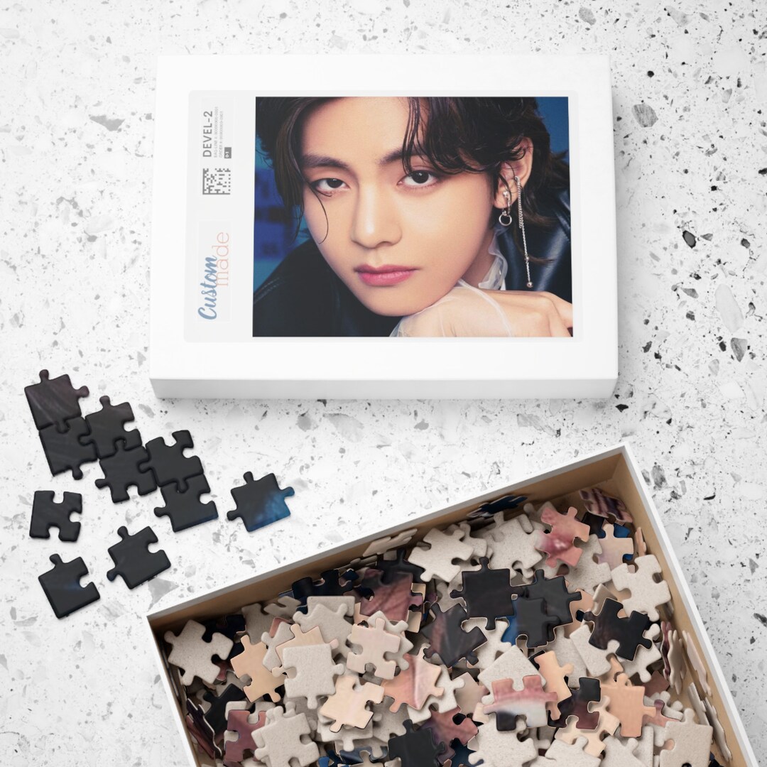 BTS V Kim Tae-hyung Jigsaw Puzzle 110, 252, 500 or 1014 Pcs Bt21 Puzzle ...