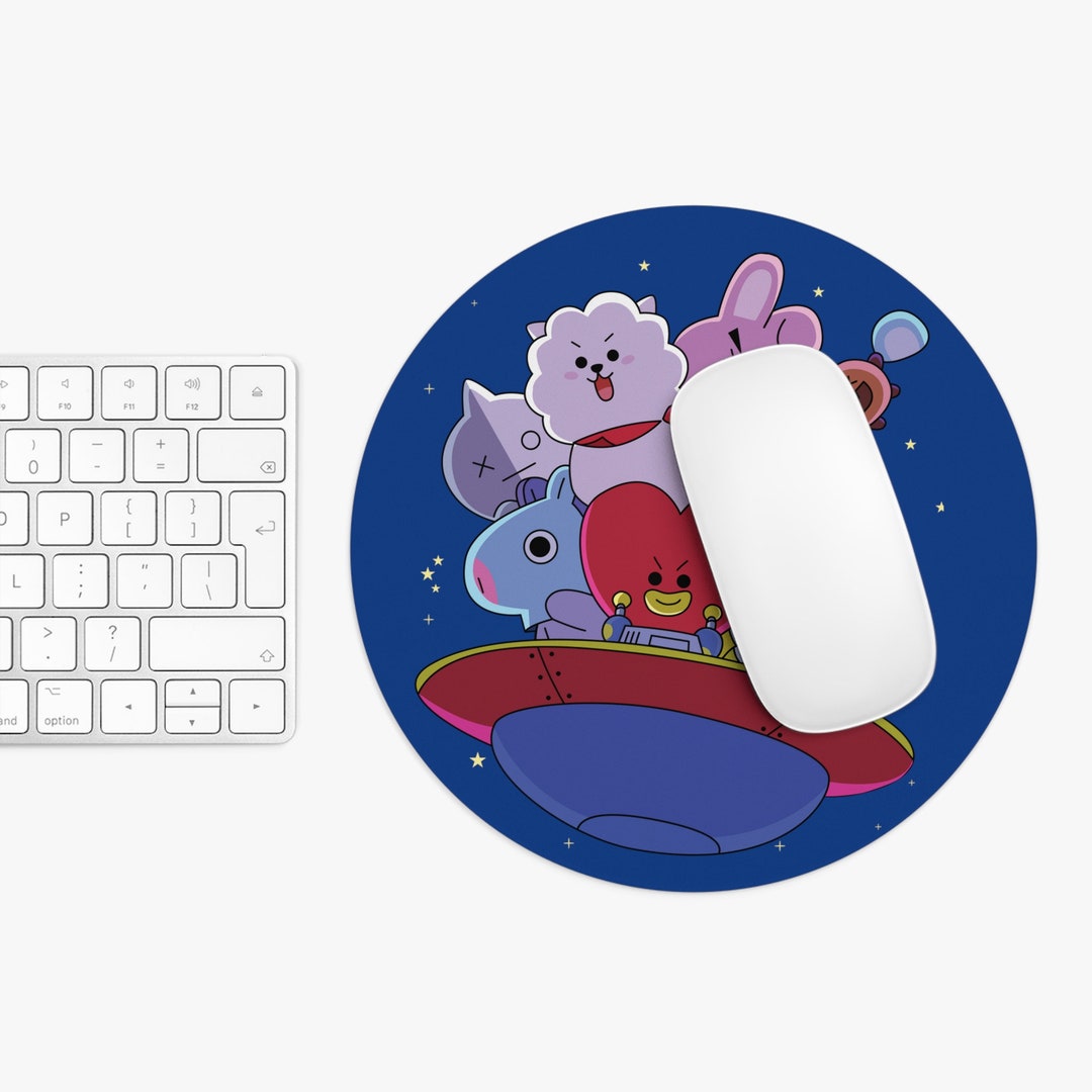 BTS & BT21 BTS in Space Mouse Pad Great BTS Army Gift Koya, Mang, Rj ...