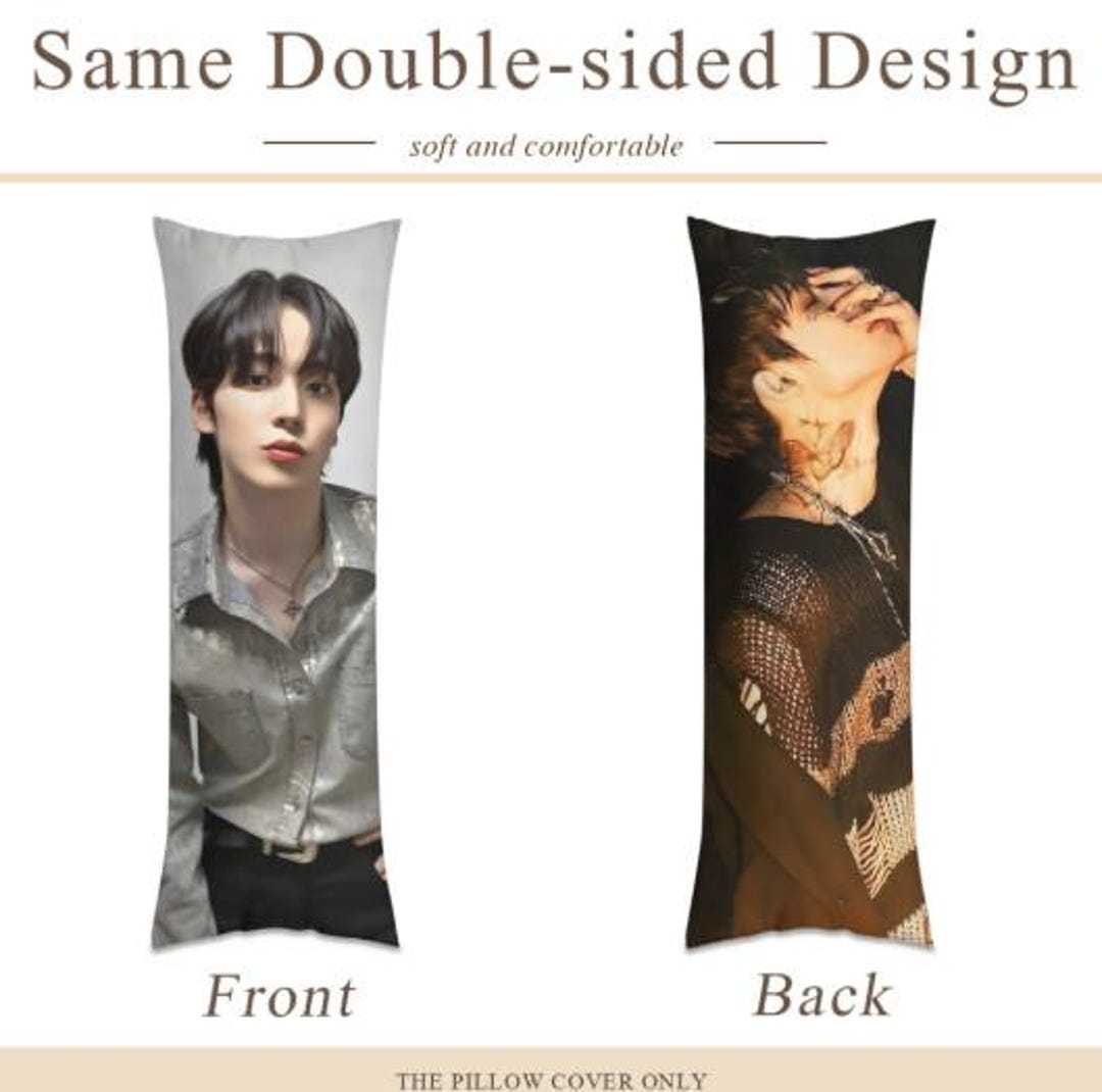 Ateez Yunho & Mingi Custom Full Body Pillow Case - Double Sided ...