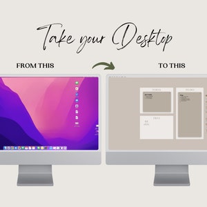 Minimalist Beige Desktop Wallpaper for Productivity and Focus｜desktop ...