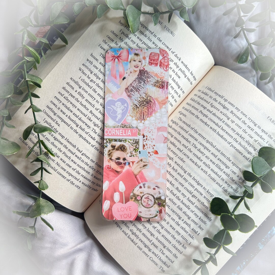 Taylor Swift Album lover Large Collage Bookmark for Book Lovers Perfect ...
