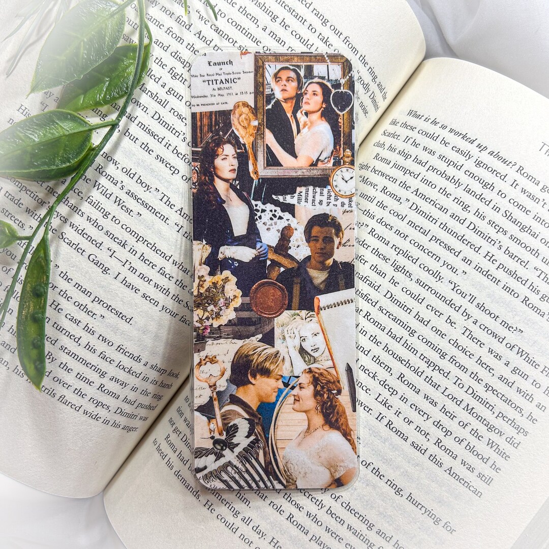 Titanic - Jack & Rose From 1997 Movie - Large Laminated Bookmark ...