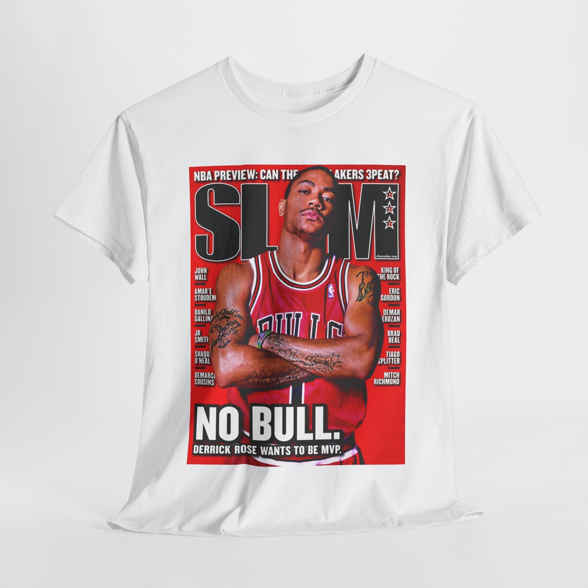 Derrick Rose Slam T-shirt - Etsy