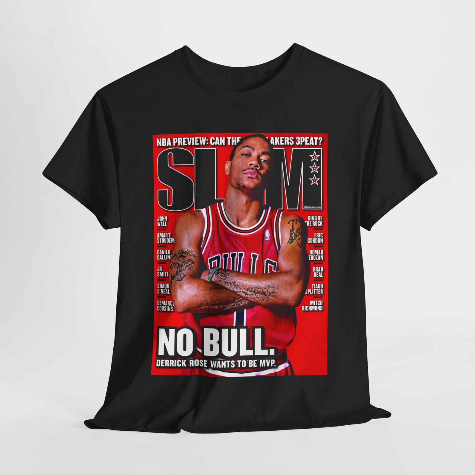 Derrick Rose Slam T-shirt - Etsy