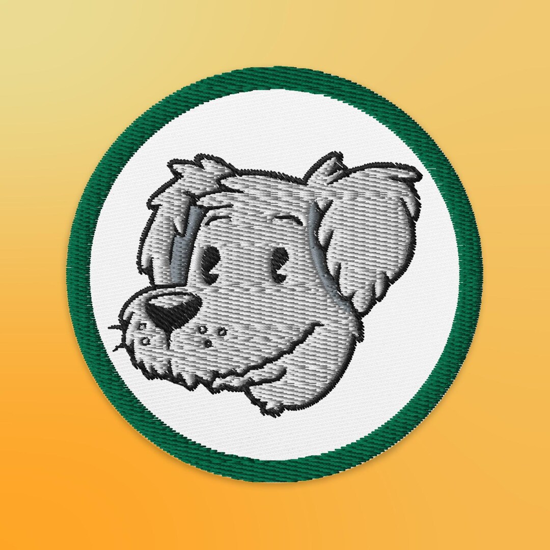 3" Cartoon Peekapoo Embroidered Iron on Patch | Peekapoo Sew on Patch ...