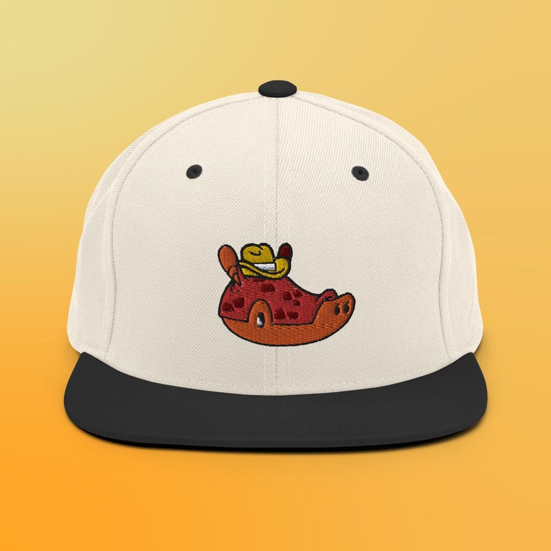 Cartoon Cowboy Armadillo Snapback Hat - Embroidered - Etsy