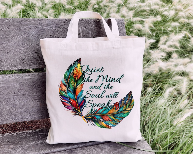 PNG - Quiet the Mind and the Soul Will Speak ~ Sublimation - Tshirt ...